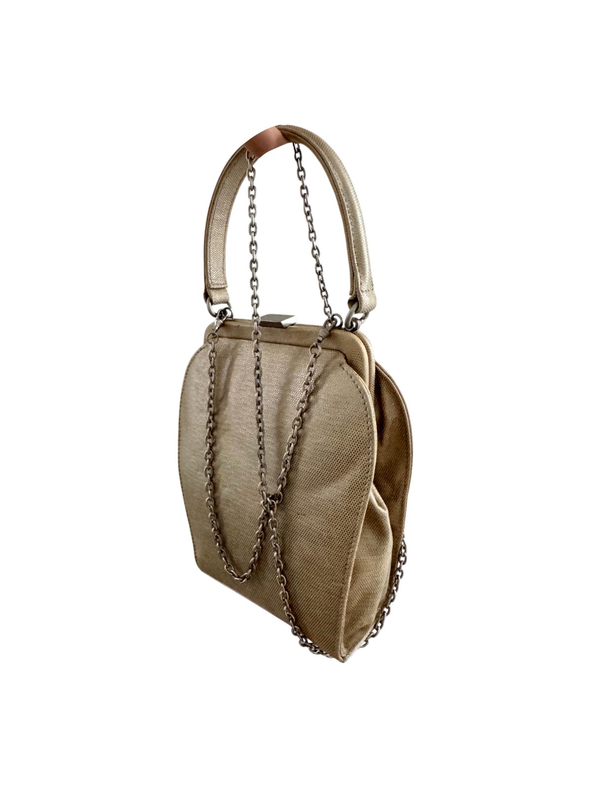 Vintage 80s Tan Retro Purse | ThreeDays-AWeek
